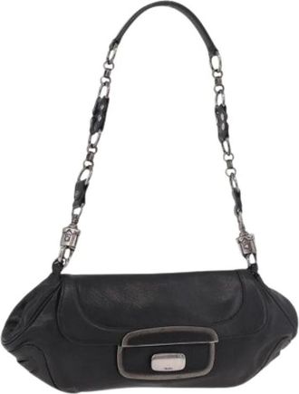 Prada Sac bandouli&egrave;re vintage Pre-owned - Femme - Pre-owned - Noir - Taille: ONE Size