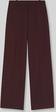 HUGO BOSS Stoffhose mit B&uuml;gelfalten