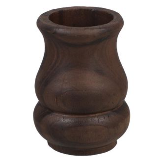 Valiclud Vintage Holzvase Klein Aus Holz Blumenvase Holzvase Für Getrocknete Blumen Esstisch Dekoration