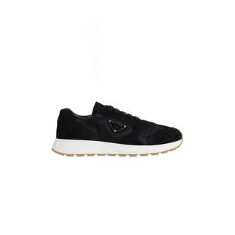 Prada Prax Suede And Re-Nylon Sneakers