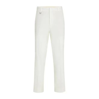 Paolo Pecora Homme, Pantalons, Blanc, Taille: S Pantalone Tessuto