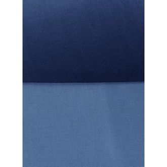 Au Printemps Paris degradierte Baumwollschal - blau