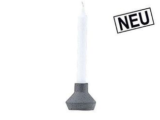 ASA Kerzenhalter, Keramik, Grau, 7