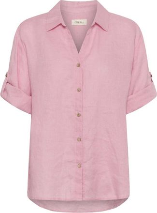 Cream Femme, Blouses et Chemises, Rose, Taille: 38/40 FR Chemises