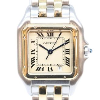 Cartier Montre vintage Pre-owned - Femme - Pre-owned - Beige - Taille: ONE Size