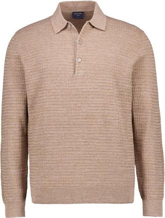 Olymp Herren Pullover braun unifarben