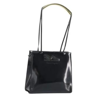 Ferragamo Sac &agrave; main Pre-owned - Femme - Pre-owned - Noir - Taille: ONE Size