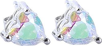 Generic Boucles doreilles en Cristal en Forme de Coeur attrayantes Accessoires de Mariage pour femmesDurabilit&eacute;