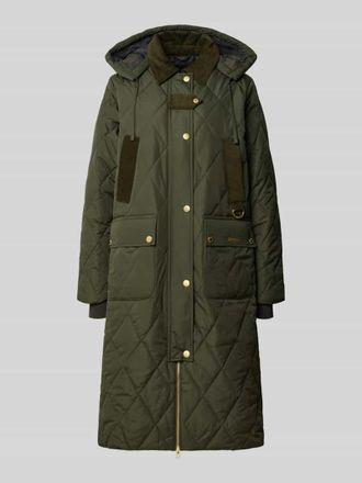Barbour Steppmantel mit Kapuze