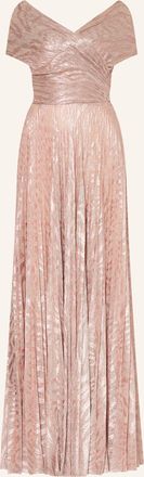 Talbot Runhof Talbot Runhof Abendkleid Mit Plissees rosa