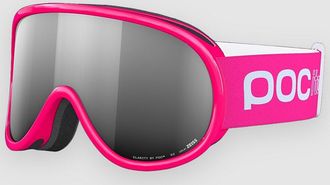 Poc Pocito Retina Fluorescent Pink Goggle partly sunny silver