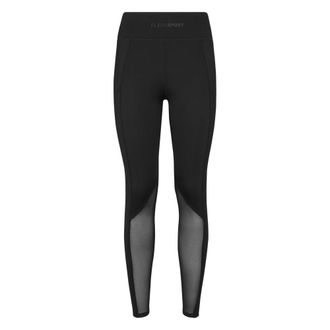 Plein Sport Femme, Pantalons, Noir, Taille: 42 FR Multicutting Push Up Leggings