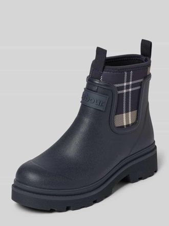Barbour Gummistiefel mit Label-Patch Modell Cynthia