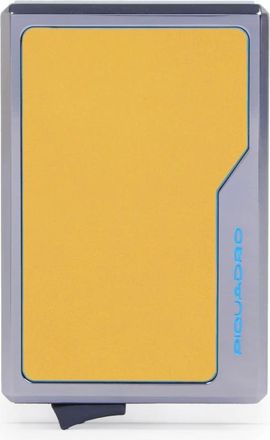 Piquadro unisex, Accessoires, Jaune, Taille: ONE Size Porte-cartes Pop-up MagSafe