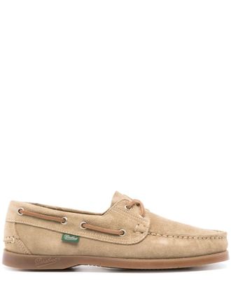 Paraboot chaussures bateau Barth - Tons neutres