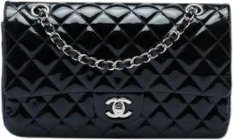 Chanel Sac bandouli&egrave;re vintage Chanel Pre-owned &agrave; double rabat - Femme - Pre-owned - Noir - Taille: ONE Size