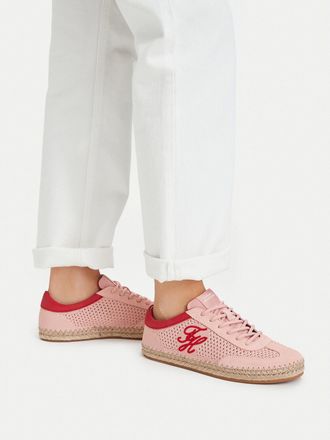 Tommy Hilfiger Espadrilles Tommy Hilfiger Th Heritage Rope Sneaker FW0FW09406 Rosa
