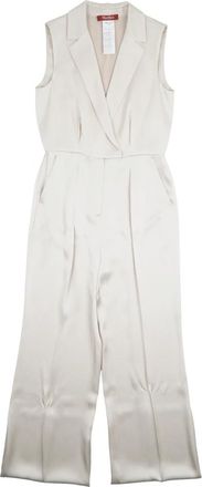 Max Mara Femme, Combinaisons et Ensembles, Beige, Taille: 40 FR Jumpsuits