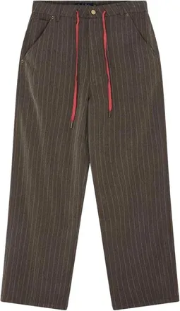 Deus Homme, Pantalons, Brun, Taille: W34 Pantalon Droit
