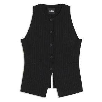 HUGO BOSS Damen, Jacken, Schwarzk, 3XLGr&ouml;&szlig;e