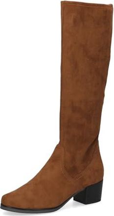 Caprice Femme Damen 9-25506-41 Botte Tendance, Marron Stretch, 37.5 EU