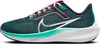 Nike Nike Damen Air Zoom Pegasus Laufschuh, Deep Jungle/Black/White/Metallic Silver, 40.5 EU