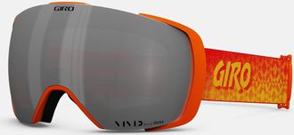 Giro Contact Adult Snow Goggle - Orange Cover Up Strap with Vivid Onyx/Vivid Infrared Lenses