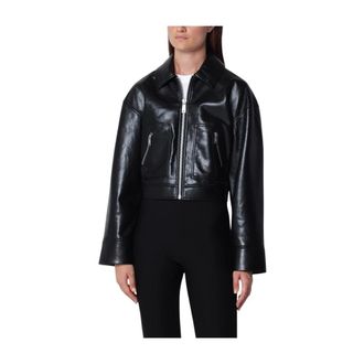 Anine Bing Assan Jacket - Femme - Vestes - Noir - Taille: 38 FR
