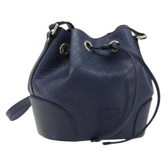 Gucci Pre-owned Vintage Bucket Bag - - Pre-owned - Damen - Blau - ONE SIZE