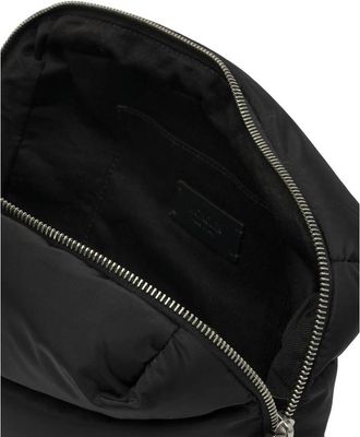 Moncler Quilted Calf Leather Clutch - Black