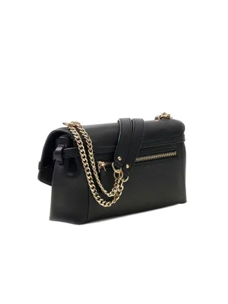 Guess Womens Crossbody Bag Black Polyurethane - Crossbody-Bags