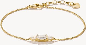 Thomas Sabo Armband in Gelbgold und Wei&szlig;