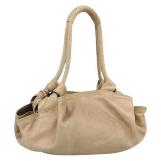 Loewe Sac &agrave; main Pre-owned - Femme - Pre-owned - Beige - Taille: ONE Size