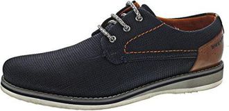 Bugatti 311684036900, Derbys Homme, Bleu (Dark Blue 4100), 44 EU