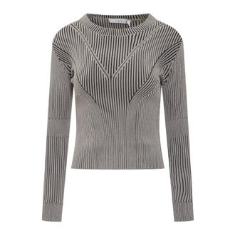 Iro Iro, Femme, Pulls, Gris, Taille: 42 FR Pull c&ocirc;tel&eacute; Cleona