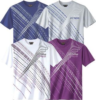 Atlasformen Sportmen T-Shirt 4er-Set - XXL