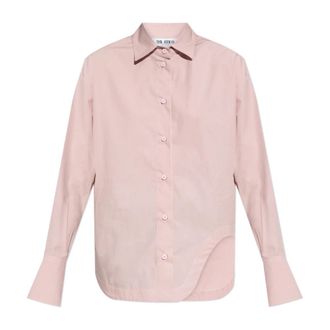 The Attico Baumwollhemd - - Blouses & Shirts - Damen - Rosa - 2XS