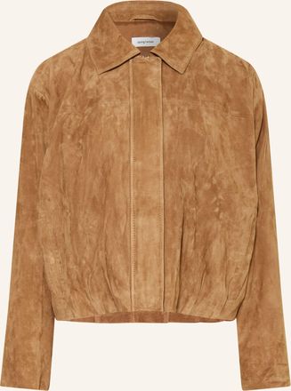 Darling Harbour Darling Harbour Lederblouson braun