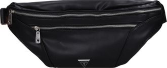 Guess Homme, Sacs, Noir, Taille: ONE Size Sac banane en similicuir