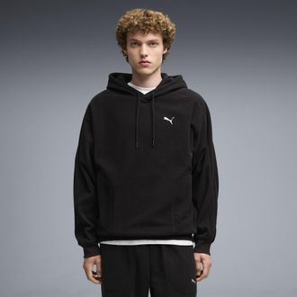 Puma Essentials Elevated Relaxed Winter-Hoodie Herren, Kleidung, Schwarz, XXL
