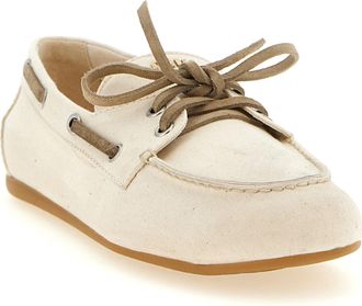 Miu Miu Deck Loafer - Beige