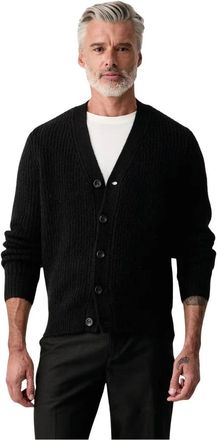 Guess Cardigan Nicholas - Homme - Pulls - Noir - Taille: XL