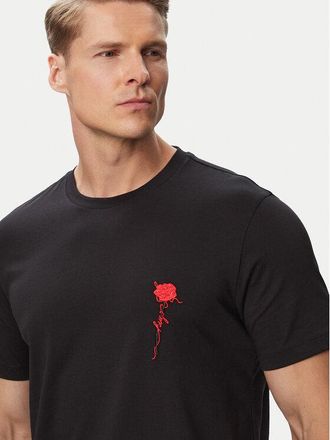 HUGO BOSS T-Shirt Diflow 50574447 Schwarz Regular Fit