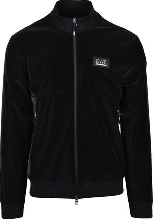 Emporio Armani Emporio Armani Ea7, Homme, Sweatshirts et sweats &agrave; capuche, Noir, Taille: S Veste Bomber