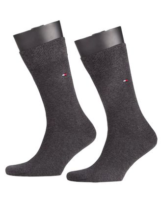 Tommy Hilfiger 2er Pack Socken mit kleiner Flag-Stickerei in