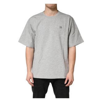 Dolce & Gabbana Crewneck T-shirt - - Tops - Herren - Grau - 4XL
