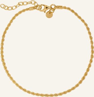 Pompidou Armband Mini Ruby Bold Rope Chain By Glambou gold