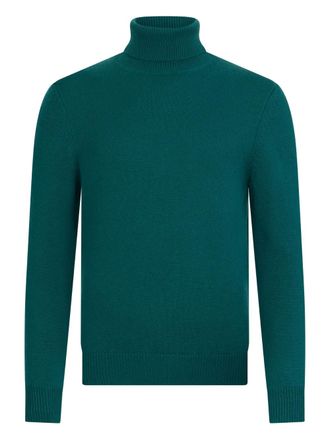Malo roll neck sweater - Vert