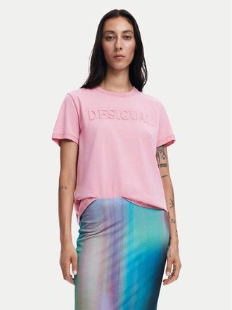 Desigual T-Shirt Brandy 24WWTK24 Rosa Regular Fit
