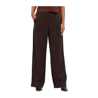 Moss Copenhagen Damen, Hosen, Braun, LGr&ouml;&szlig;e